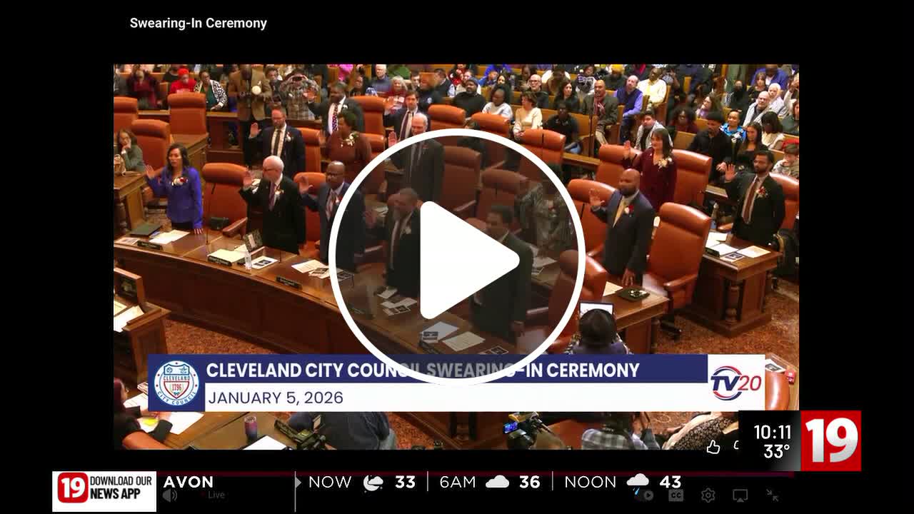 Cleveland City Council sworn in - NewsBreak