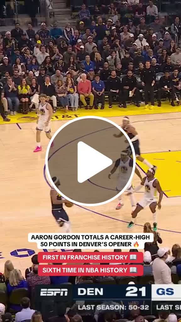 Aaron Gordon became the 6th player in NBA history to score - NewsBreak