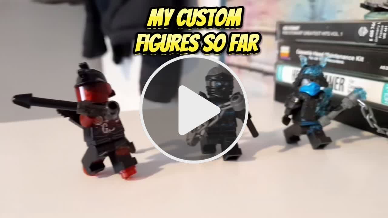 my customs so far#minifigureslego #custom #LEGO #tutorial #robot # ...