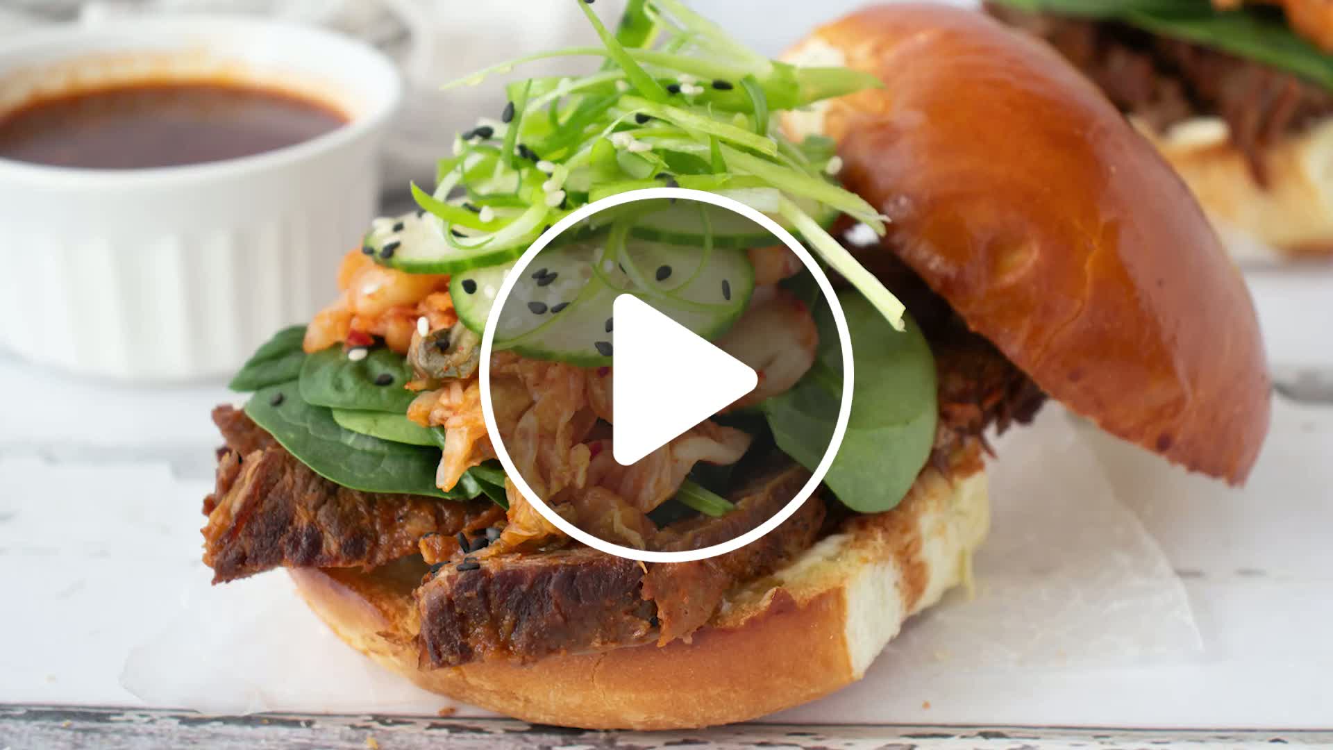 Korean Barbecue Bulgogi Brisket Sandwich Recipe - NewsBreak