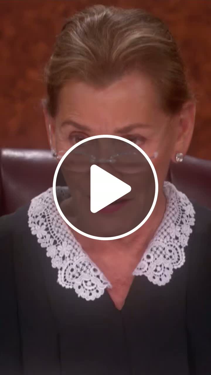 Common sense is Judge Judy's strong suit! #judgejudy #tvshow #tv # ...