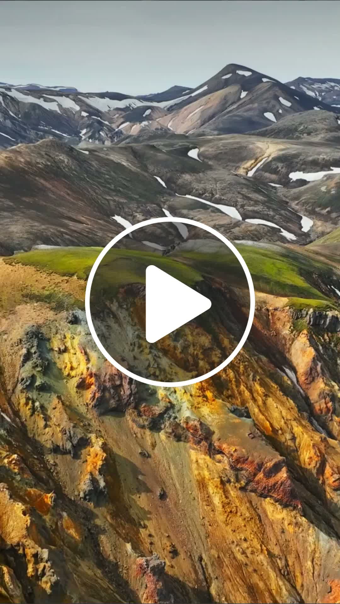 Landmannalaugar’s Palette: An Aerial Tapestry of Nature - NewsBreak