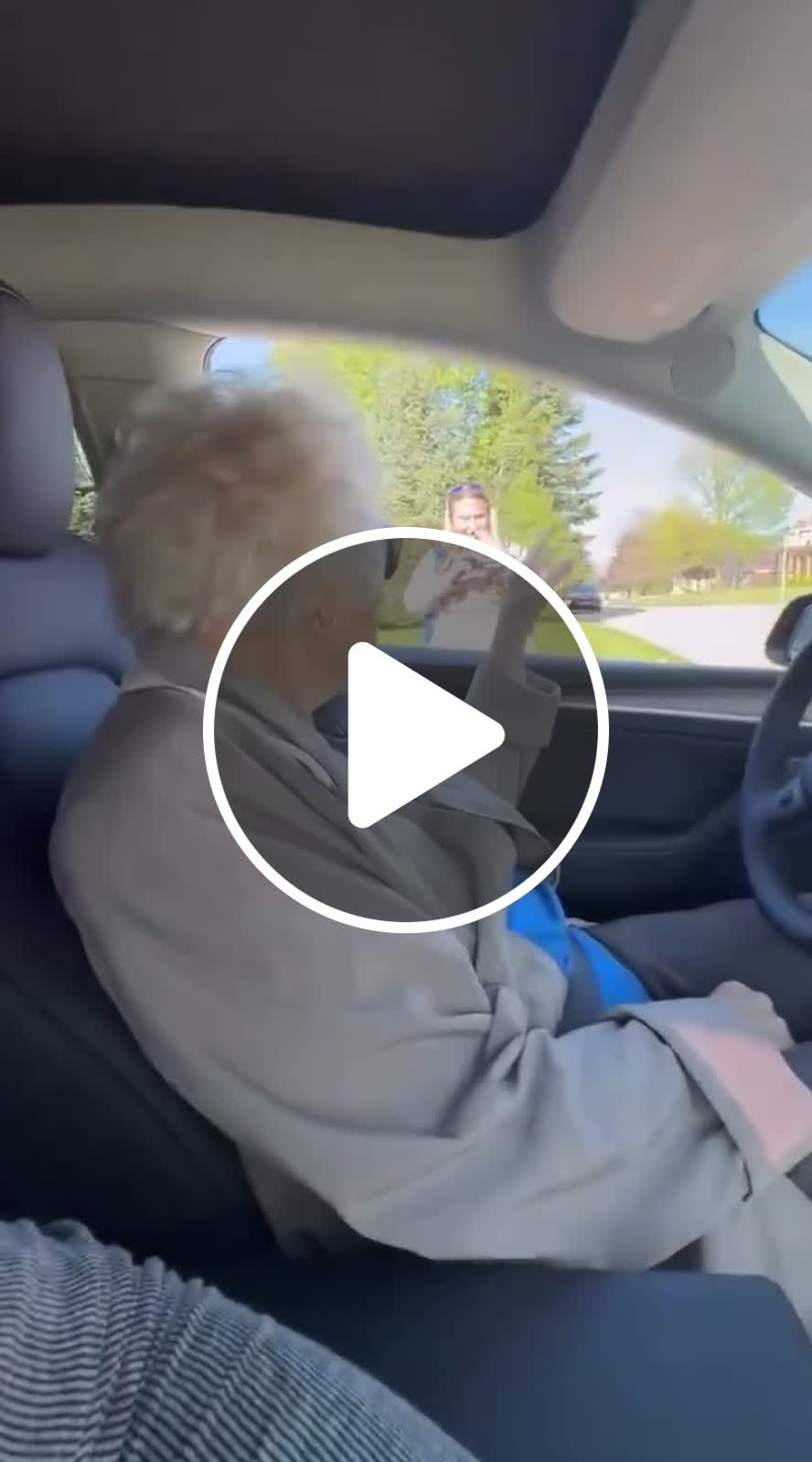 This 88 year old grandma is driving" for the first time in years. This ...