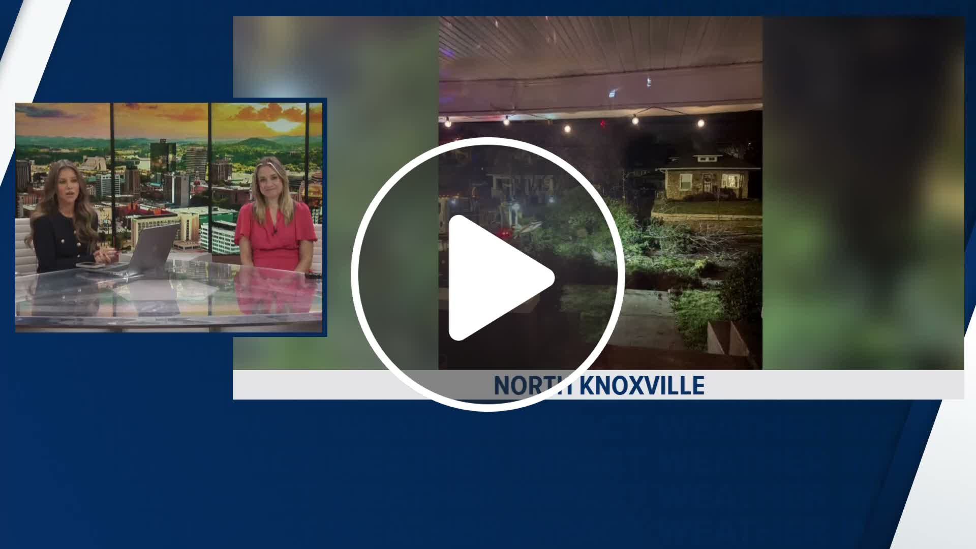 Trees fall on two Knoxville homes, thousands across East TN lose power ...