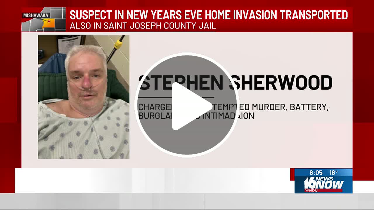 Mishawaka home invasion, stabbing suspect released from hospital ...