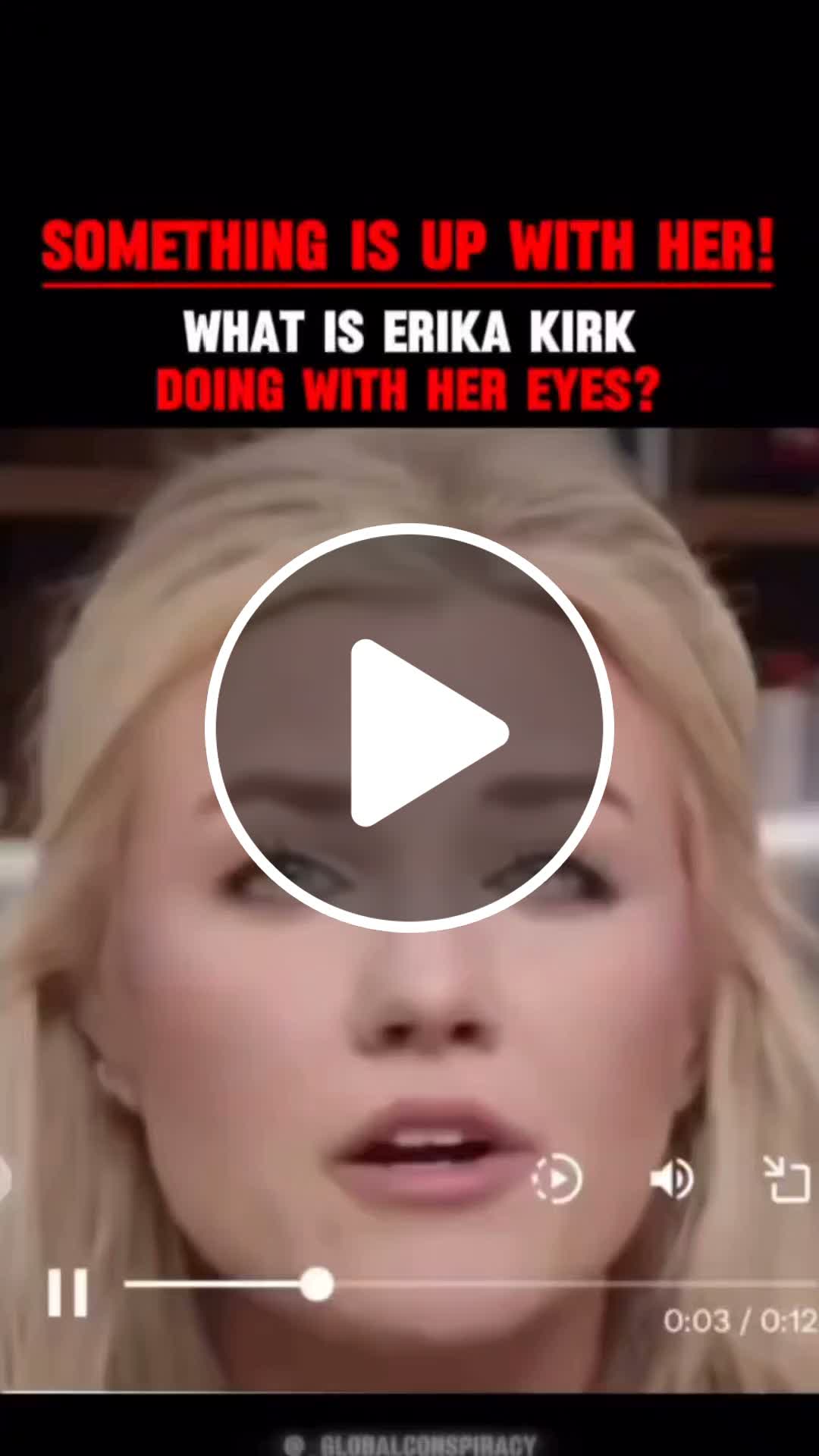 Erika Kirk Creepy Newsbreak