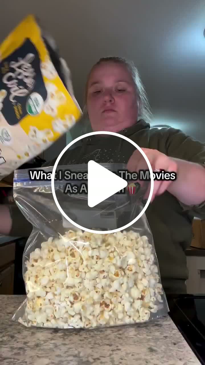 She packed a travel food sack with enough calories to feed a family of ...