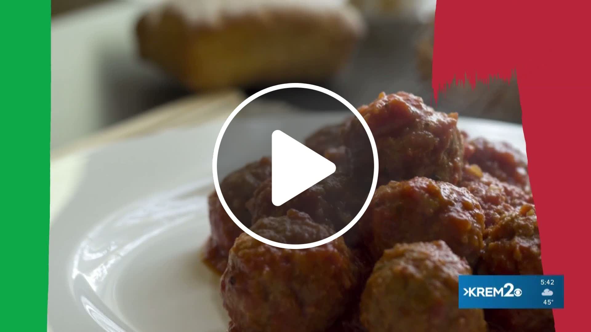 Italian American Heritage Month: Making meatballs in the KREM 2 kitchen ...