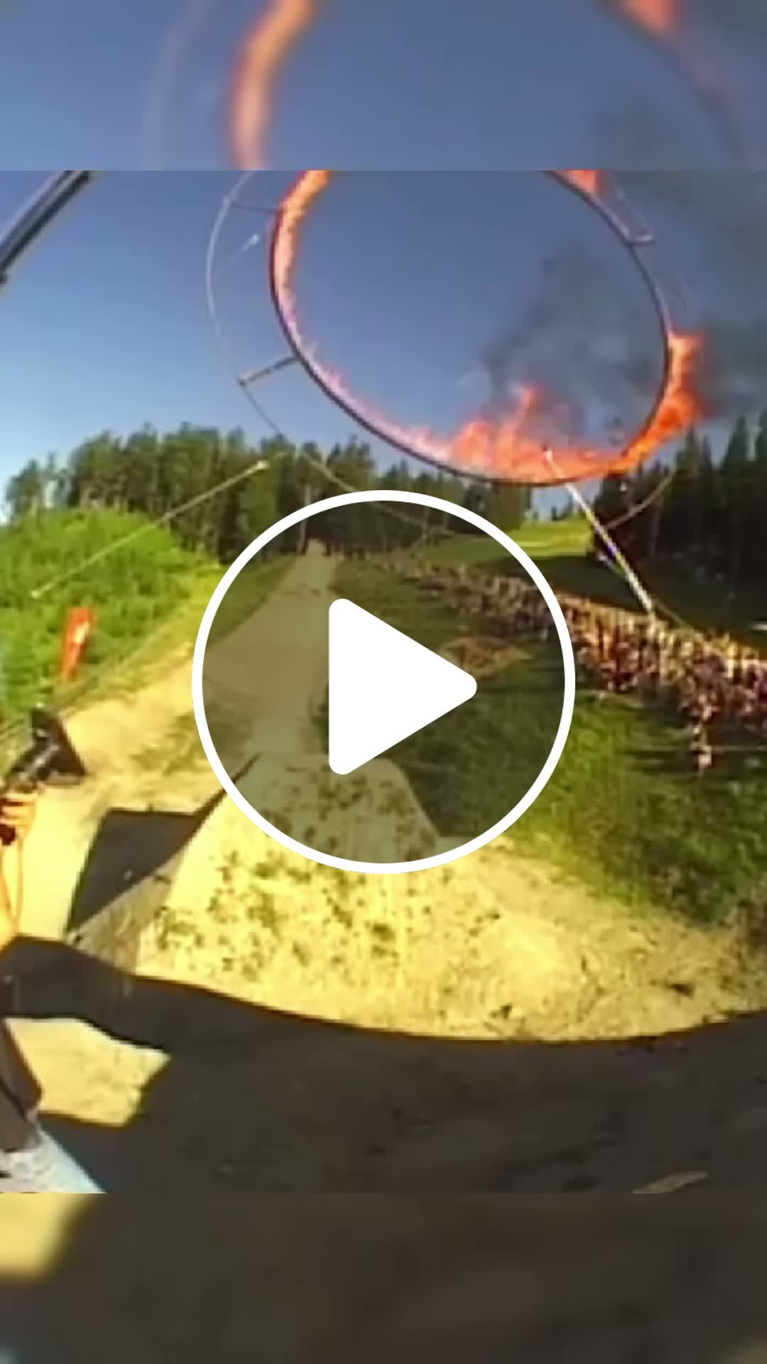 Daniel Ruso through the ring of fire #MonsterEnergy #MTB #MTBLife ...