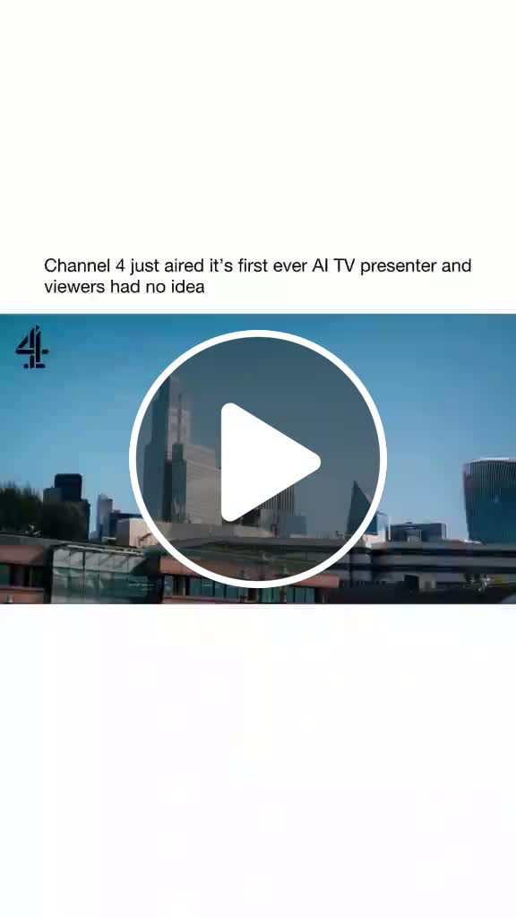 Channel 4 just aired a full documentary with an Al presenter and didn t ...