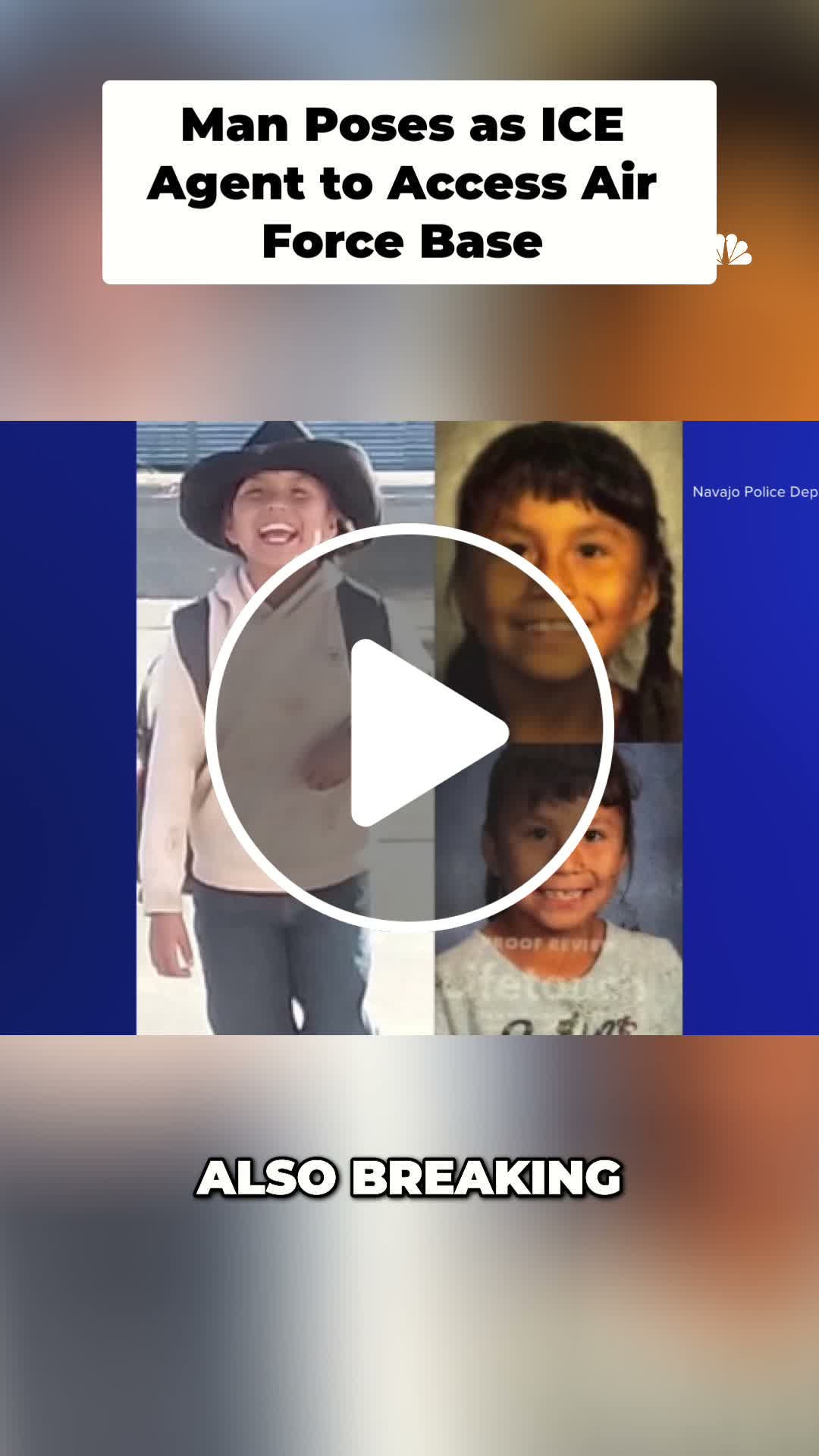 Man impersonating ICE agent tries to access Luke Air Force Base - NewsBreak