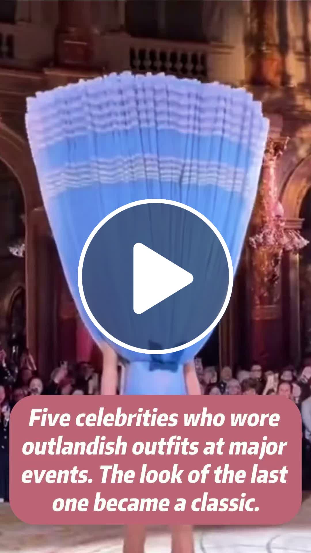 #CaughtOnCamera Five celebrities who wore outlandish outfits at major ...