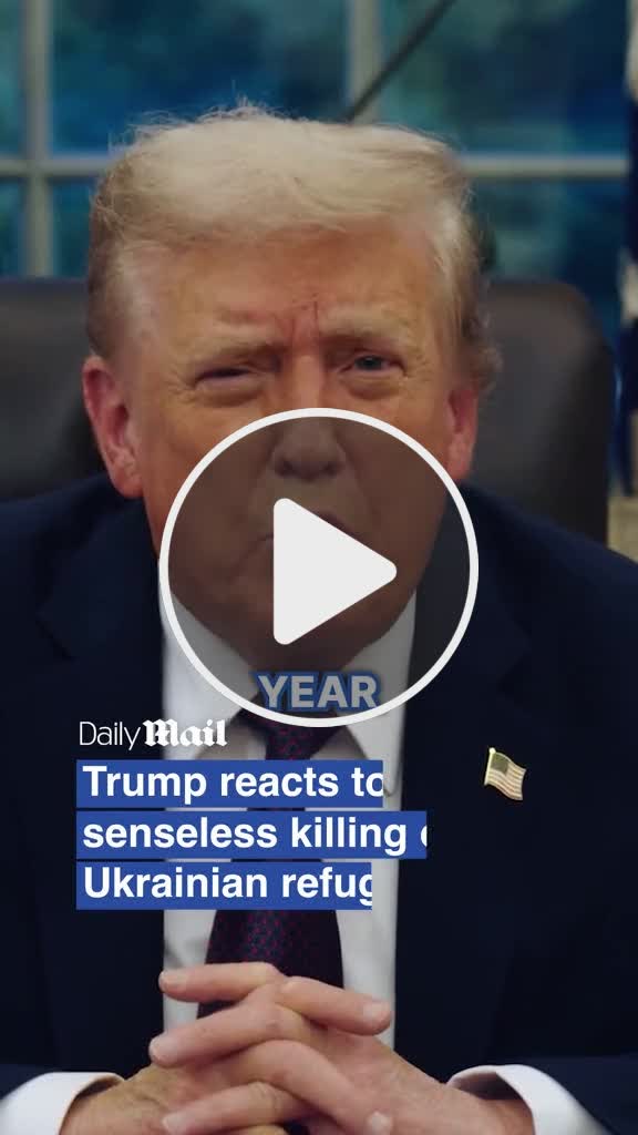 Trump reacts to senseless killing of Ukrainian Iryna Zarutska 'She was ...