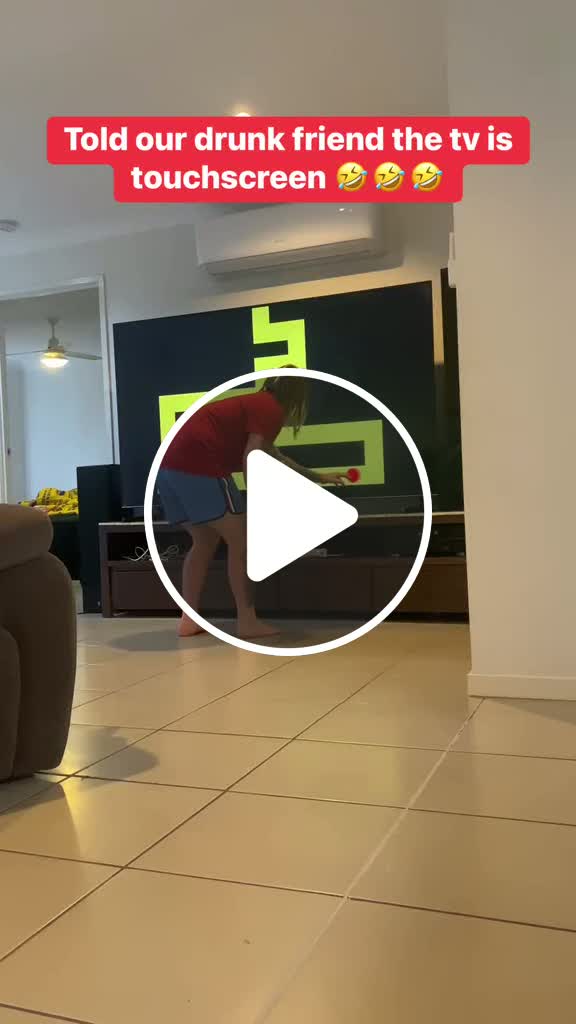 Touchscreen TV prank prankvideo prank prankster jokes jokesonyou ...
