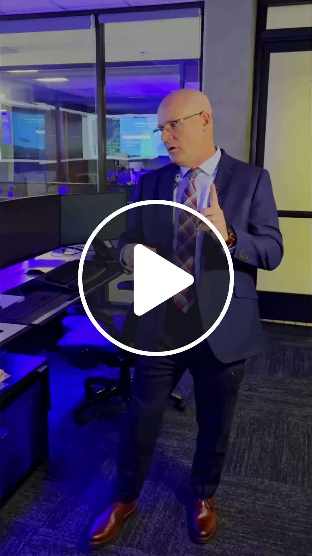 Palm Springs Police demonstration of real-time intelligence center ...