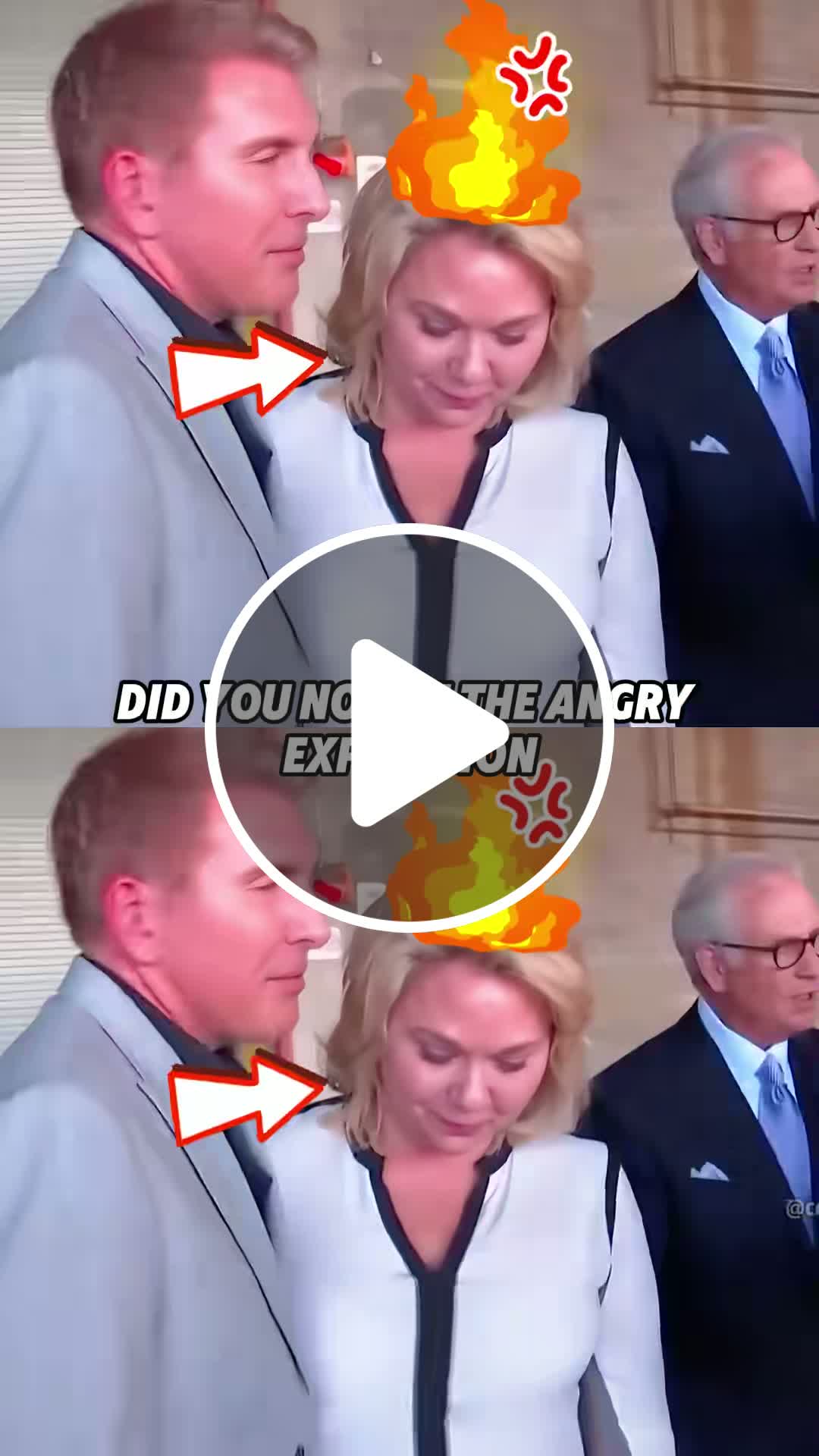 #CaughtOnCamera Did you notice the angry expression on Julie Chrisley’s ...