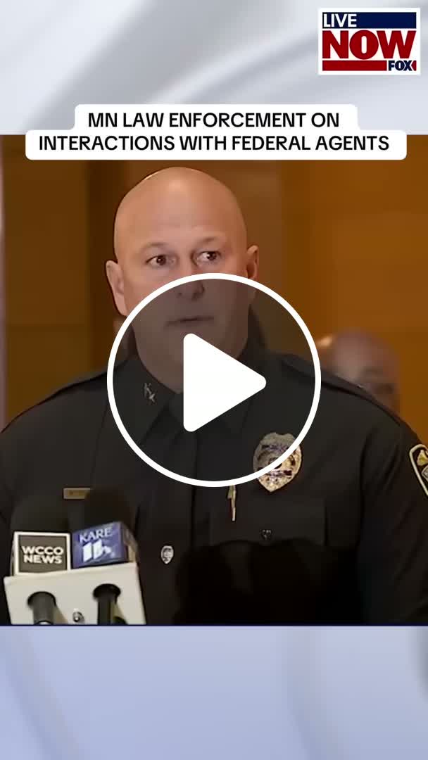 Law enforcement leaders from across the Twin Cities address their ...