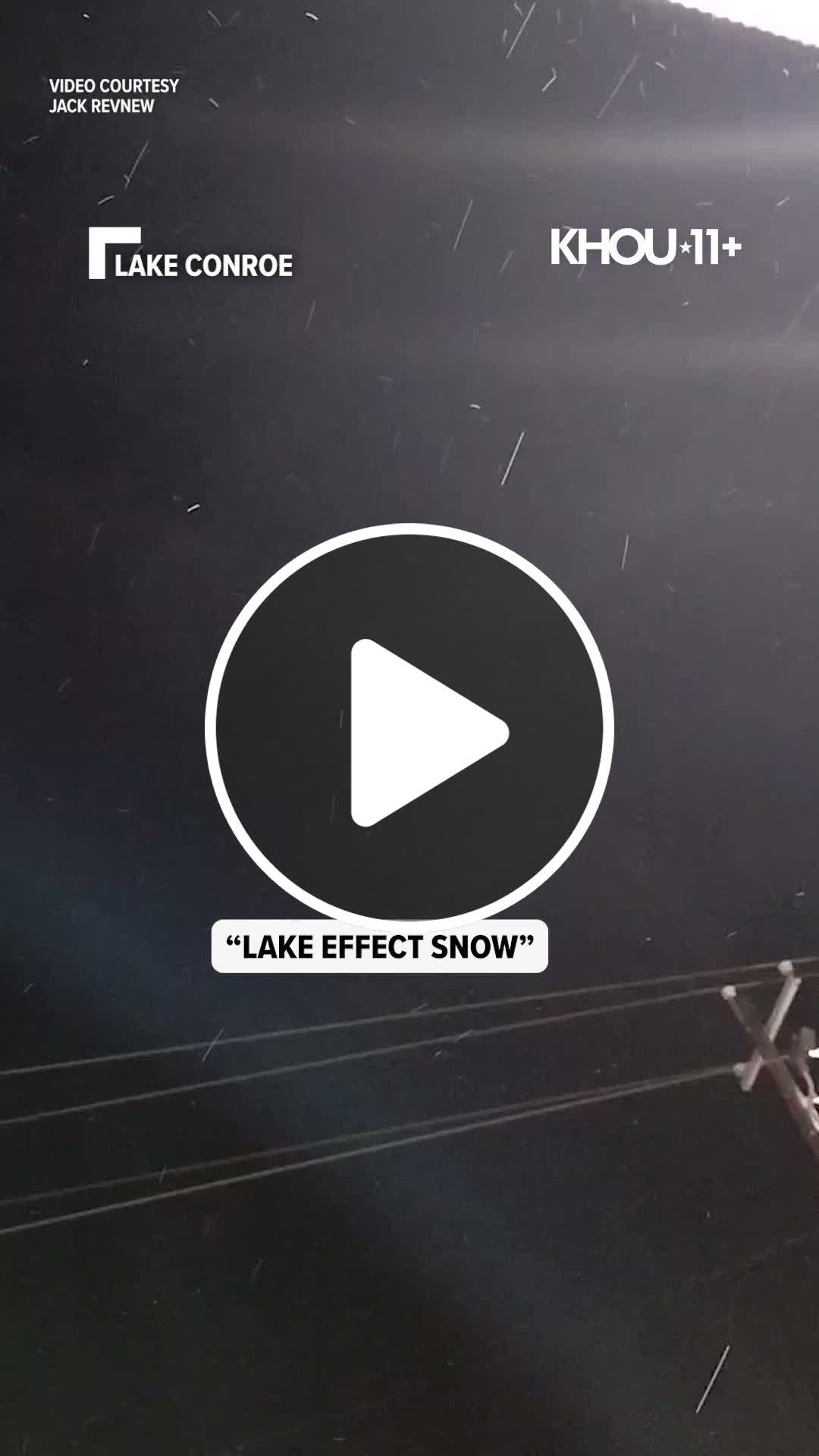 Lake-effect snow in Texas? - NewsBreak