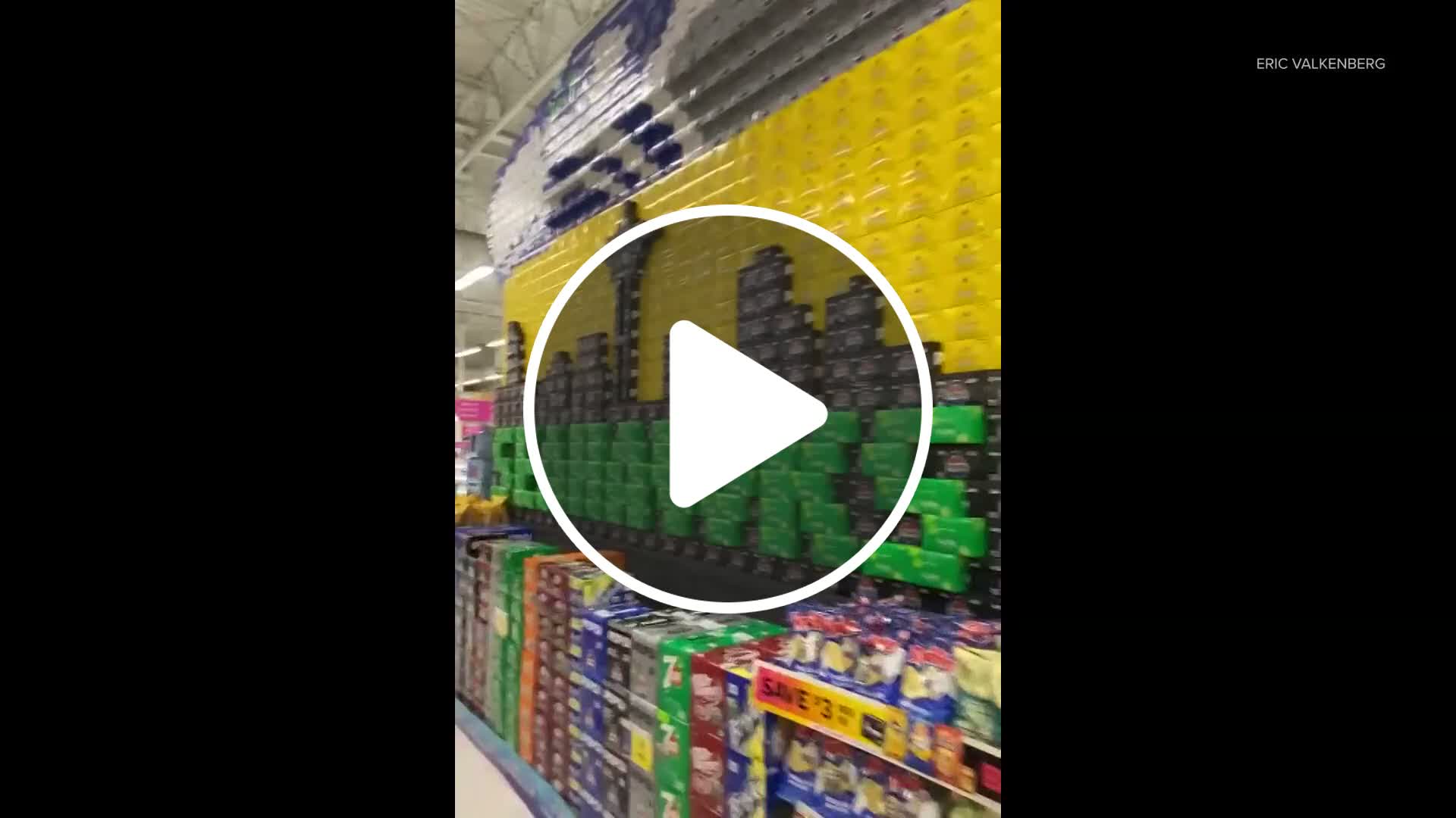 Seahawks superfan builds massive 12s display with 1,500 boxes at ...