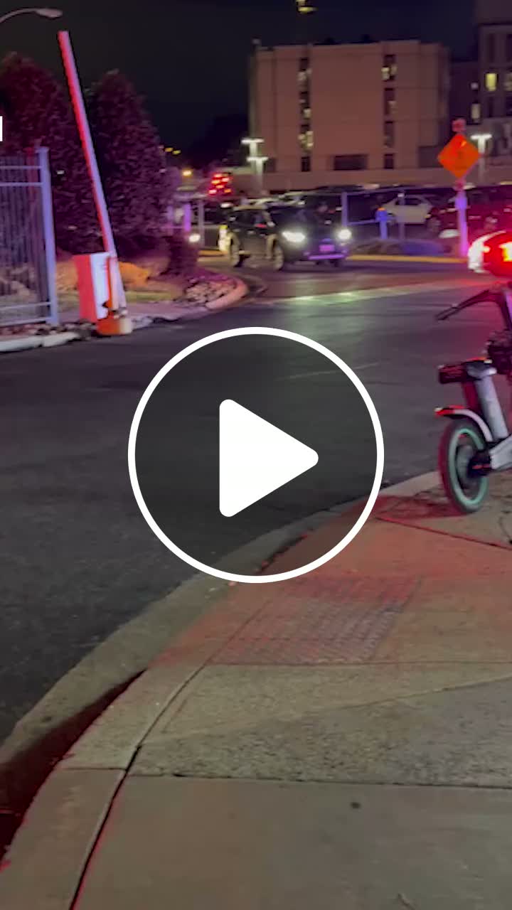 Video shows an honor escort of National Guard member Sarah Beckstrom ...