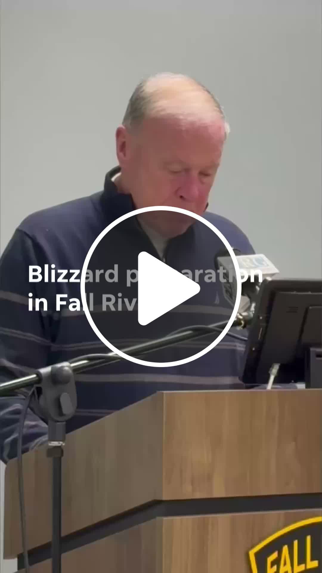 Fall River mayor, police issue driving ban ahead of blizzard - NewsBreak