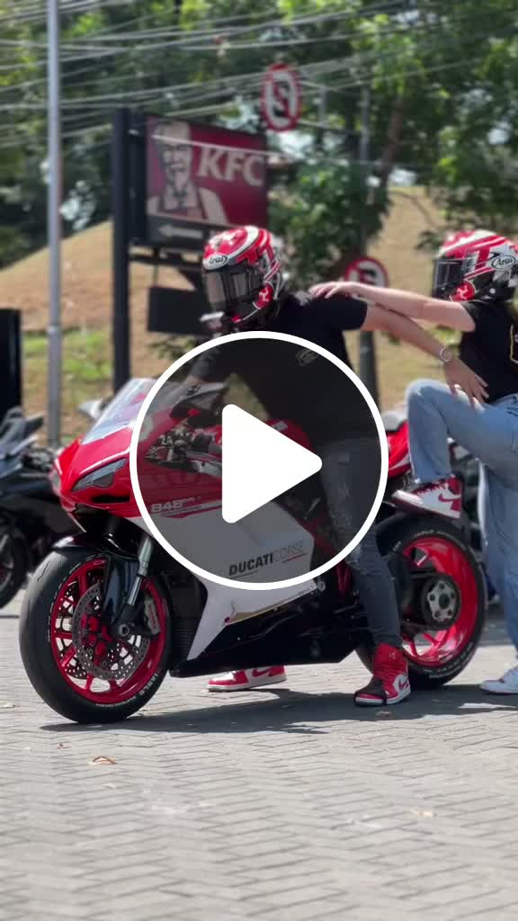 “Some machines don’t need noise to be noticed. A quiet stare, a deep rev, and the street ...