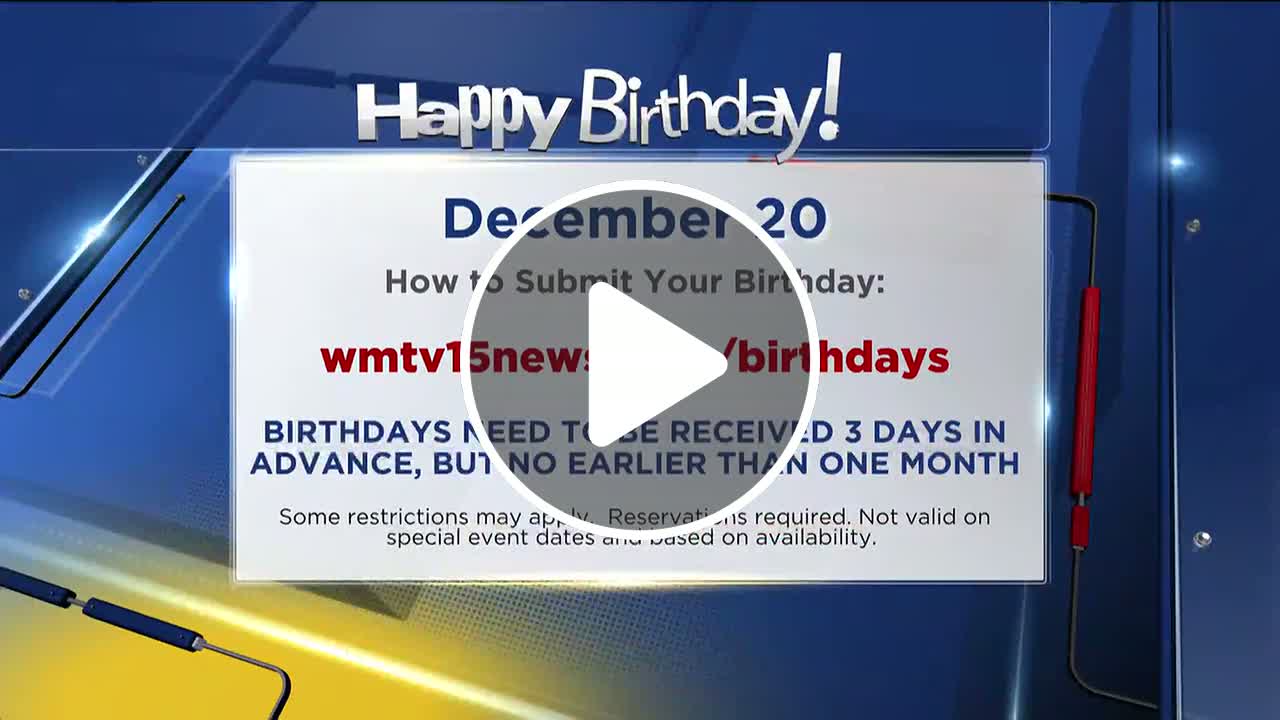 Birthdays for Saturday, December 20 - NewsBreak