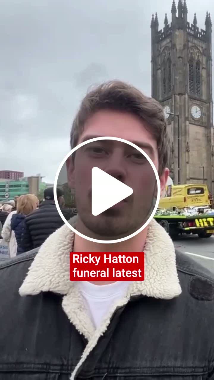 Manchester was united in blue as it paid tribute to one of its ...