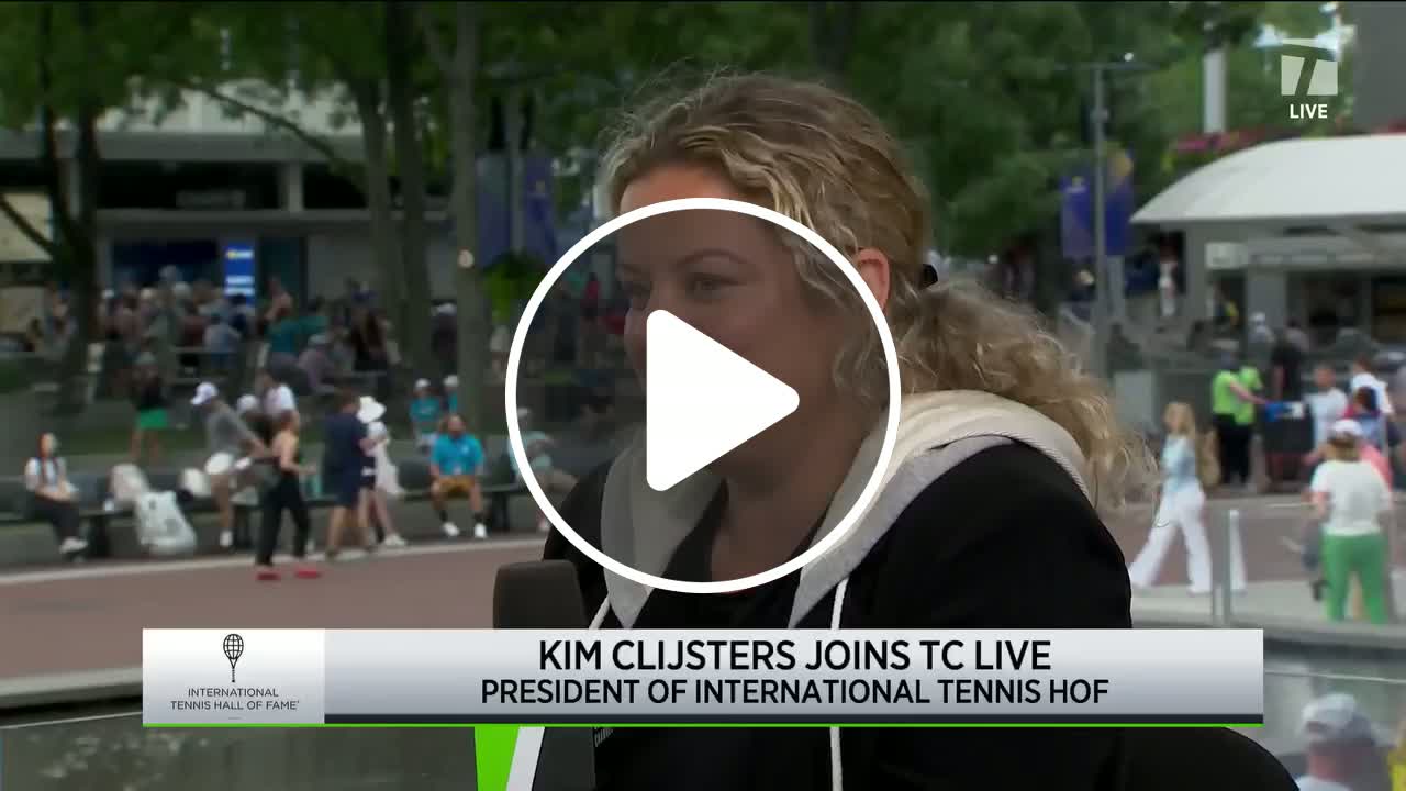 "I'm ready for another mom to win" 🙂‍↕️ Kim Clijsters is picking Naomi ...