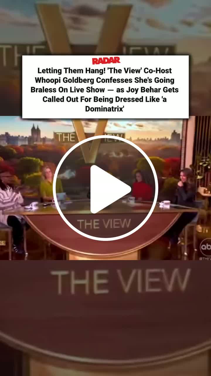 The ladies on The View set a saucy tone for their latest episode by ...