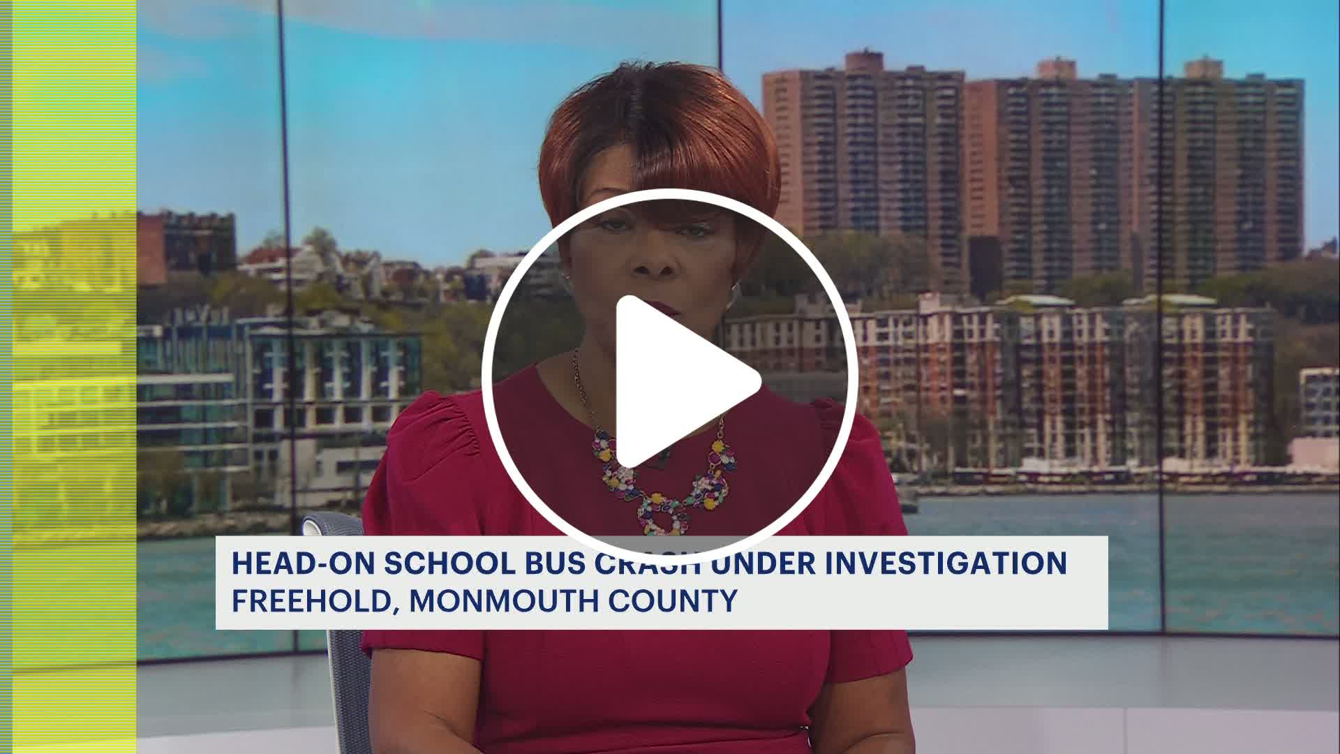 Head-on school bus crash injures 2 people in Freehold - NewsBreak