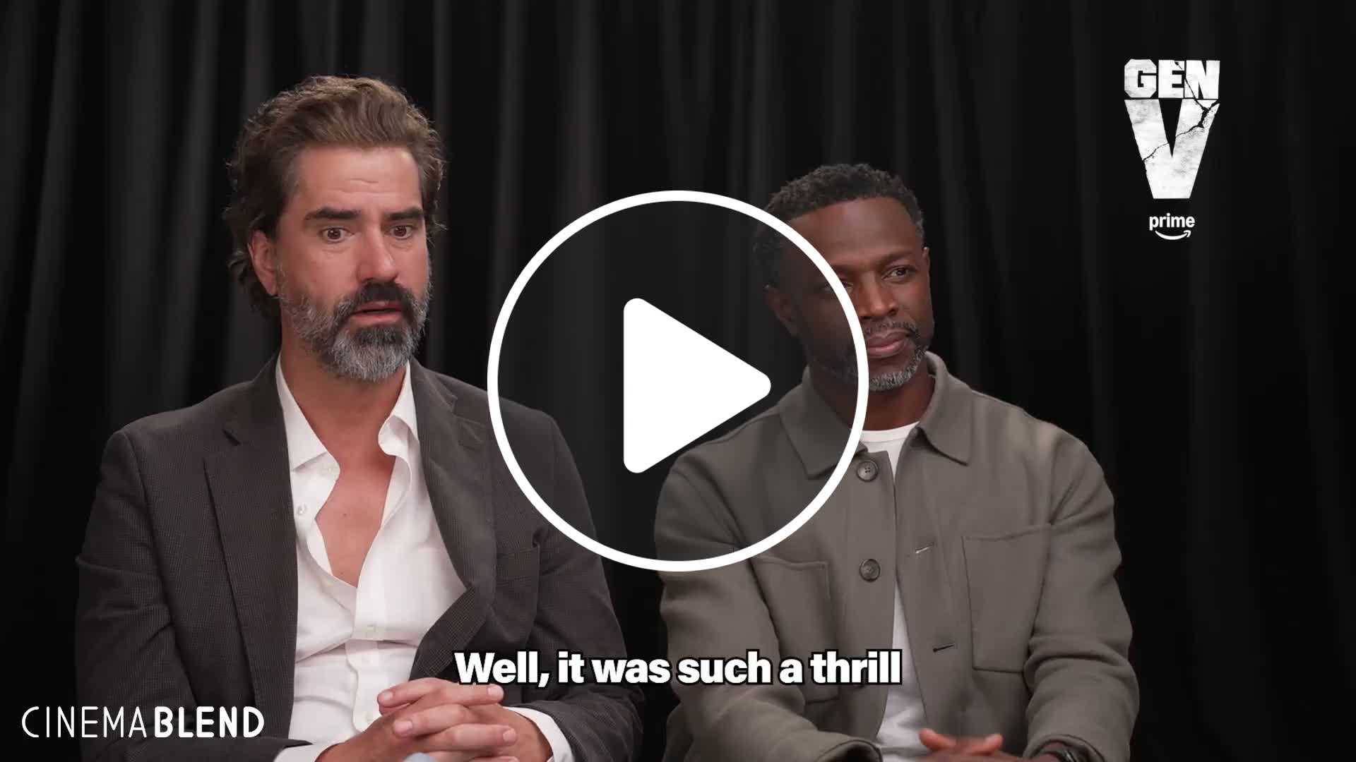 ‘It Is Very Creepy’: 'Gen V's' Hamish Linklater And Sean Patrick Thomas ...
