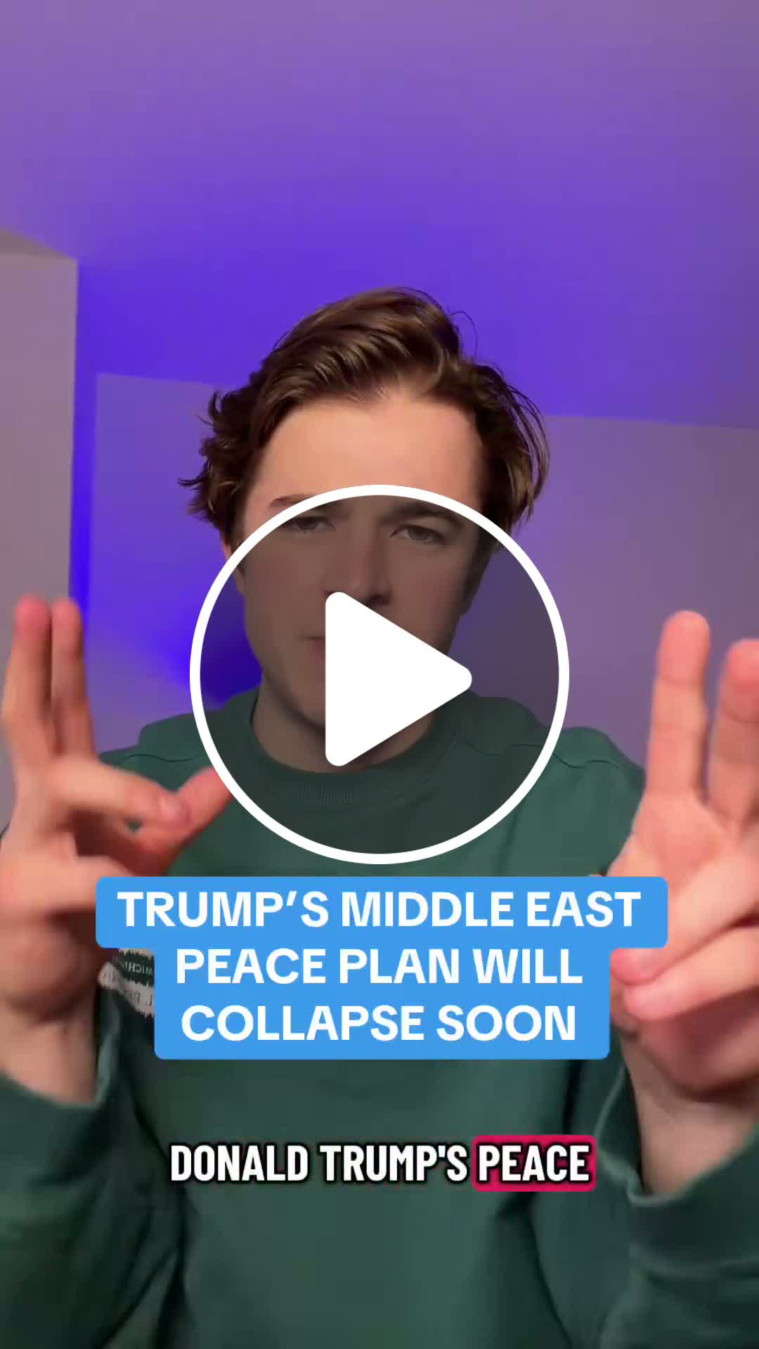 Democrat Influencer Harry Sisson Predicts Trump’s Middle East Peace ...