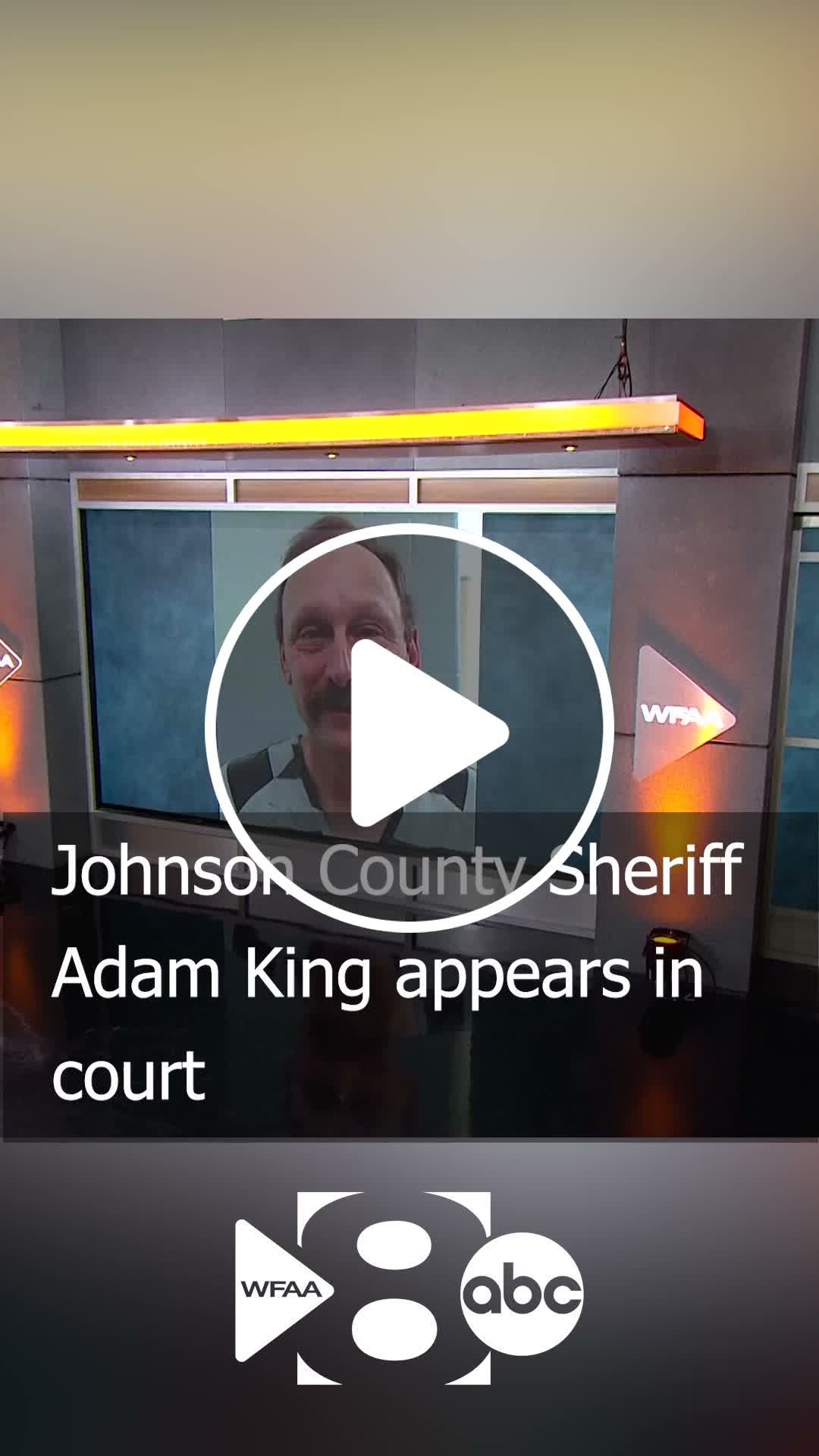 Johnson County Sheriff Adam King appears in court - NewsBreak