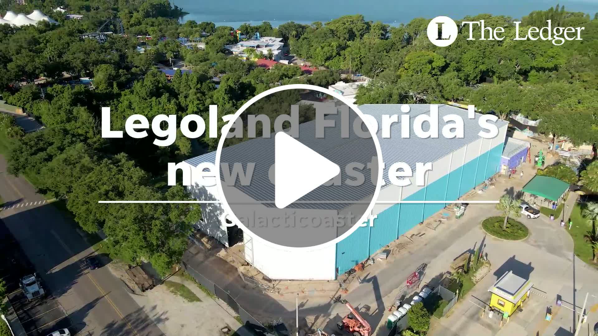 See Legoland Florida's new indoor ride, Galacticoaster, under construction - NewsBreak