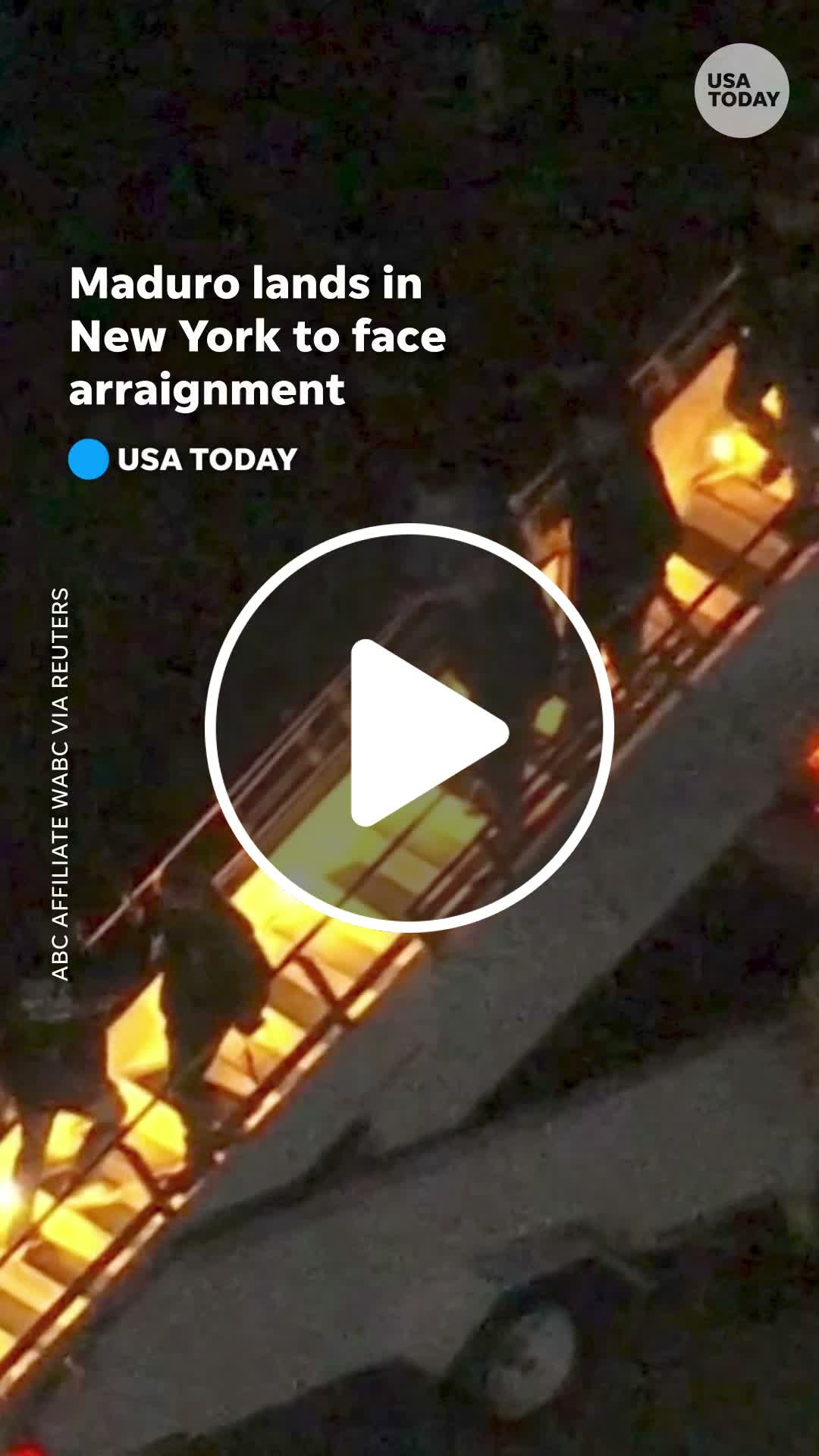 Maduro and wife land in New York after capture to face arraignment on ...