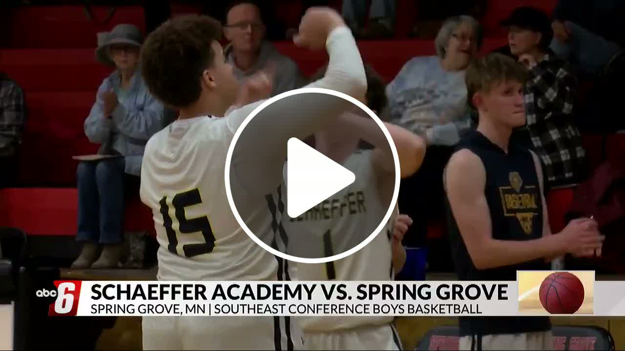 Luke Friese Puts Up 37 To Lift Schaeffer Over Spring Grove - NewsBreak