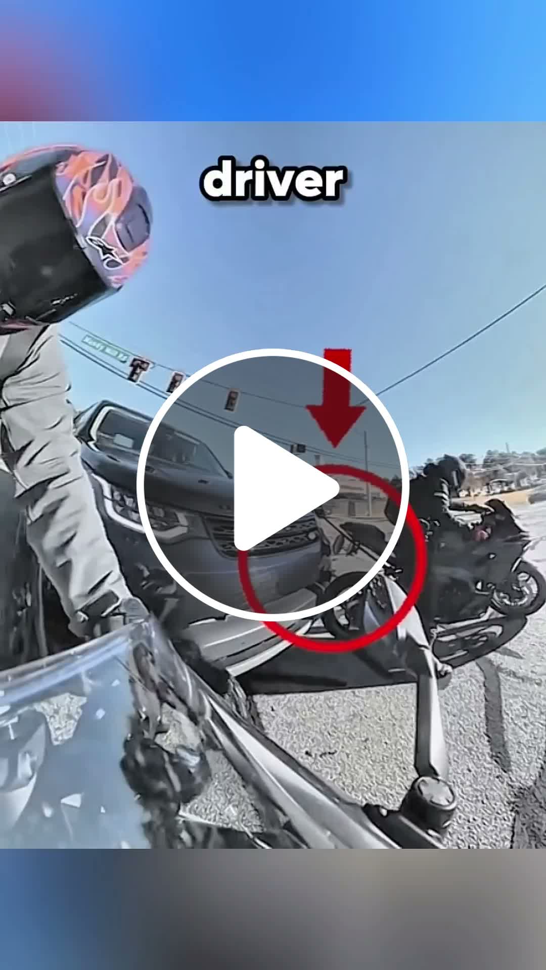 Caught on Camera Car Hits Motorcycle at Red Light Police Respond # ...