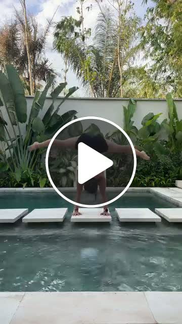 Handstand Strength Flows in Ubud Its the I did it cackle at the end for ...