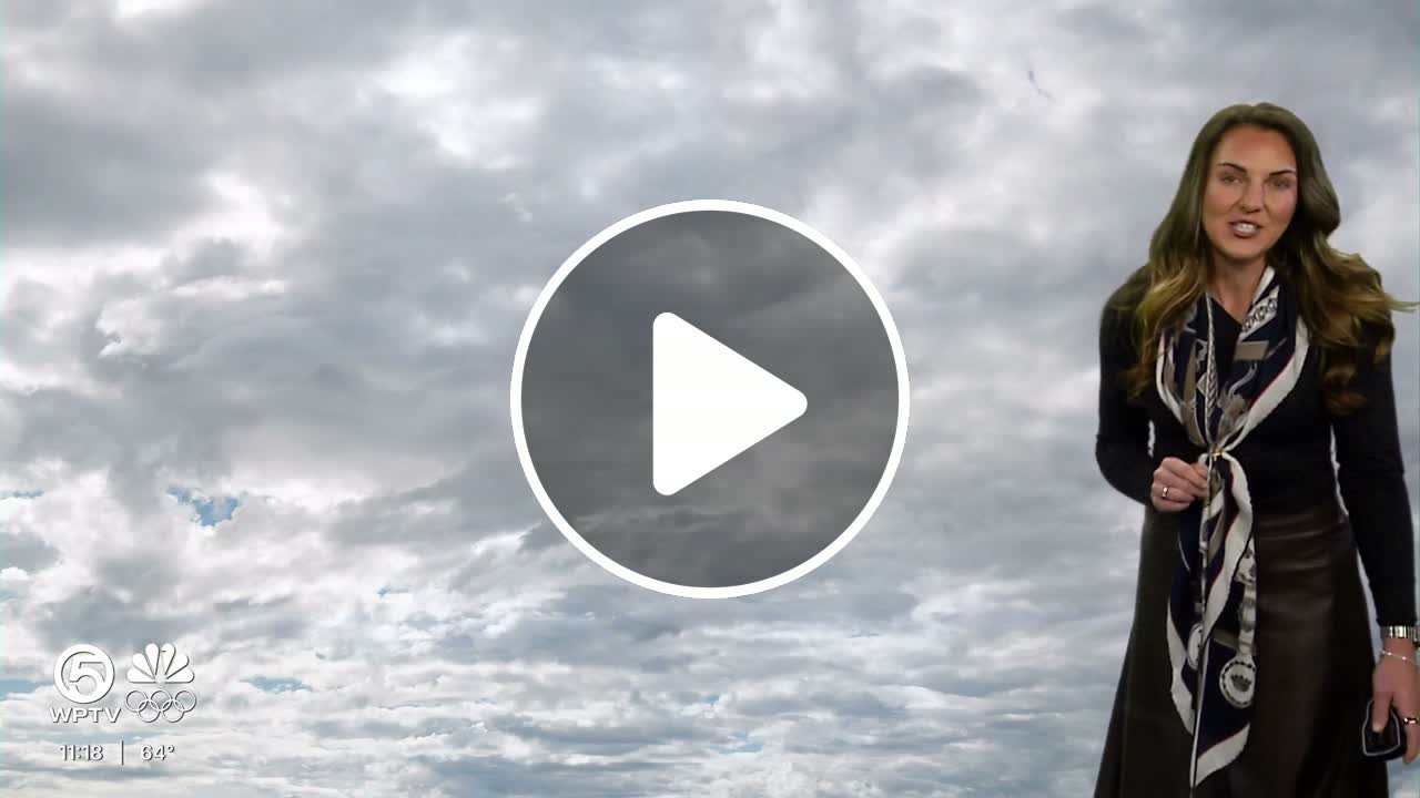 WPTV First Alert Weather Forecast for Afternoon of Wednesday, Jan. 28 ...