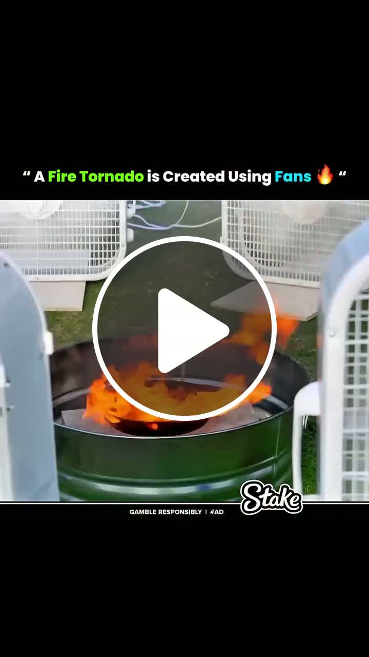 #UnpopularOpinion A fire tornado forms when rising hot air from flames starts spinning due to ...