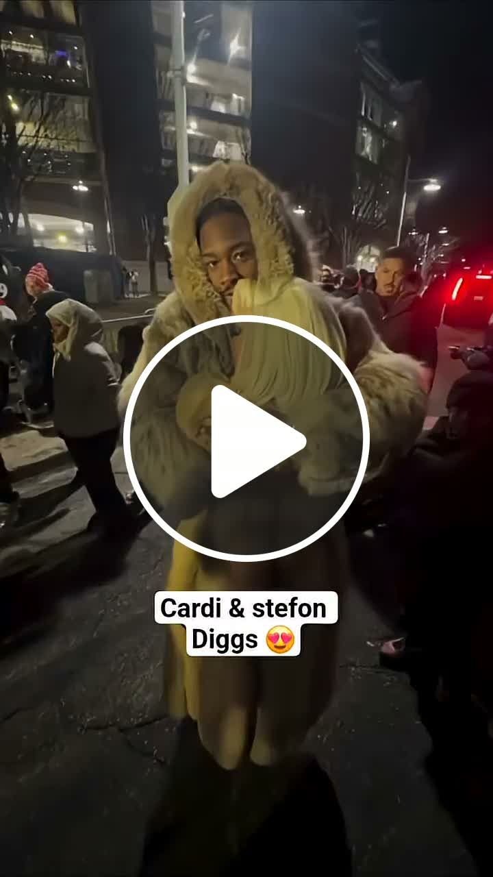 Cardi & stefon Diggs 😍 - NewsBreak