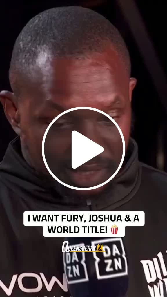 Dillian Whyte still has HUGE plans in the sport Boxing WhyteItauma ...