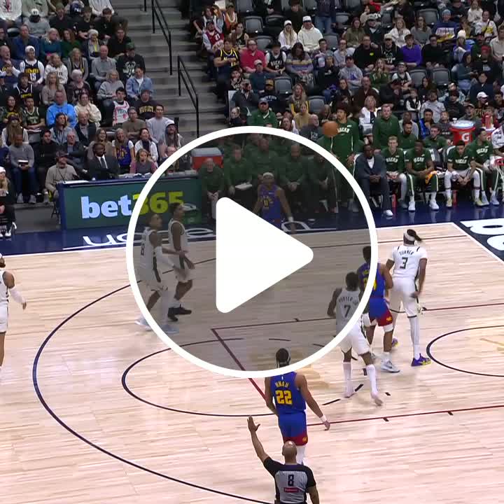 Shot doesn't count, but Kuzma's 3/4-court heave bounces ridiculously ...