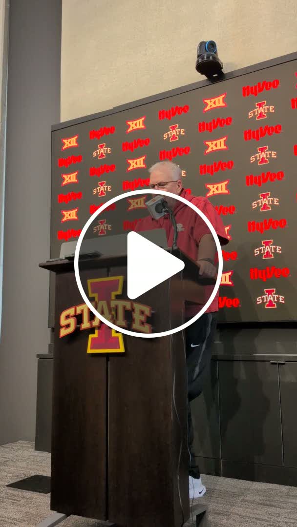 VIDEO: Iowa State defensive coordinator Jon Heacock on Tyson Veidt ...