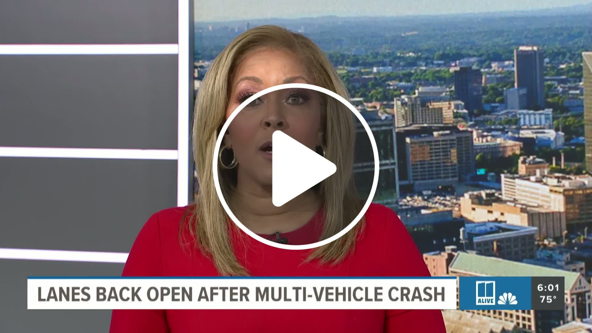 Lanes back open on GA-400 on Forsyth County after major crash - NewsBreak