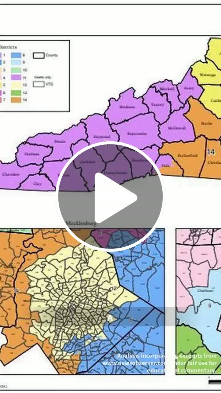 AI news: NC redistricting candidates stay #NCPolitics#Redistricting# ...