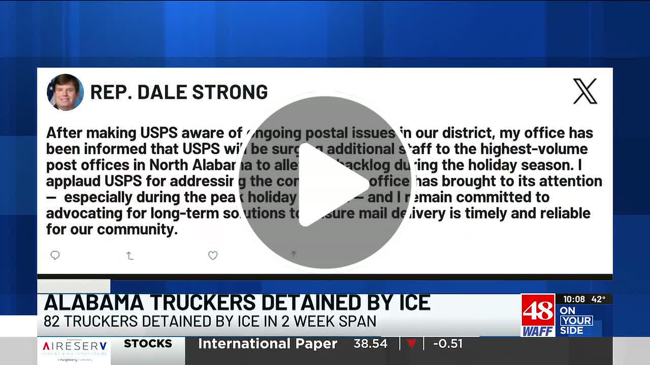 USPS to surge staff at high-volume North Alabama post offices, Rep ...