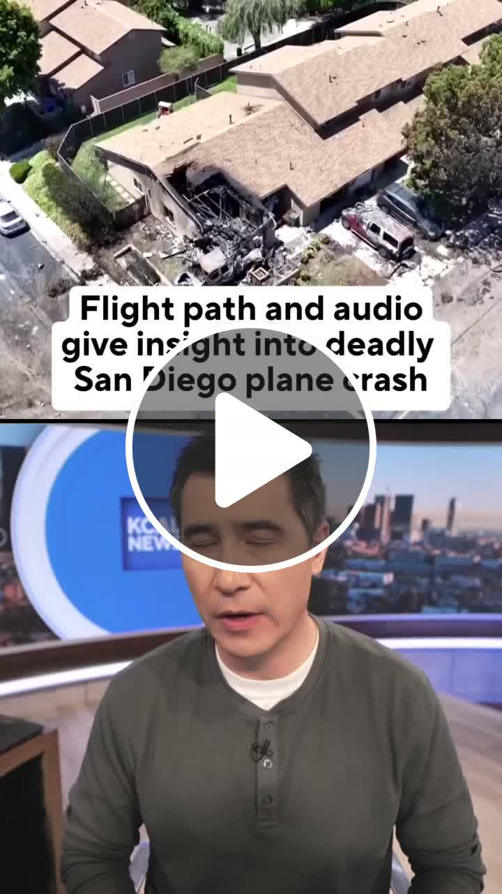 The final flight path and air traffic controller audio are giving ...