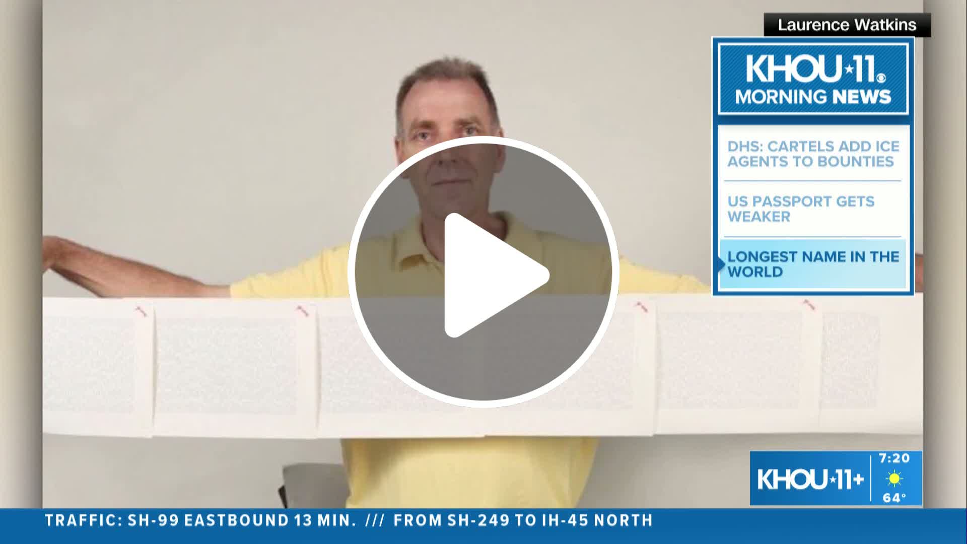 Meet the man with the longest name in the world - NewsBreak